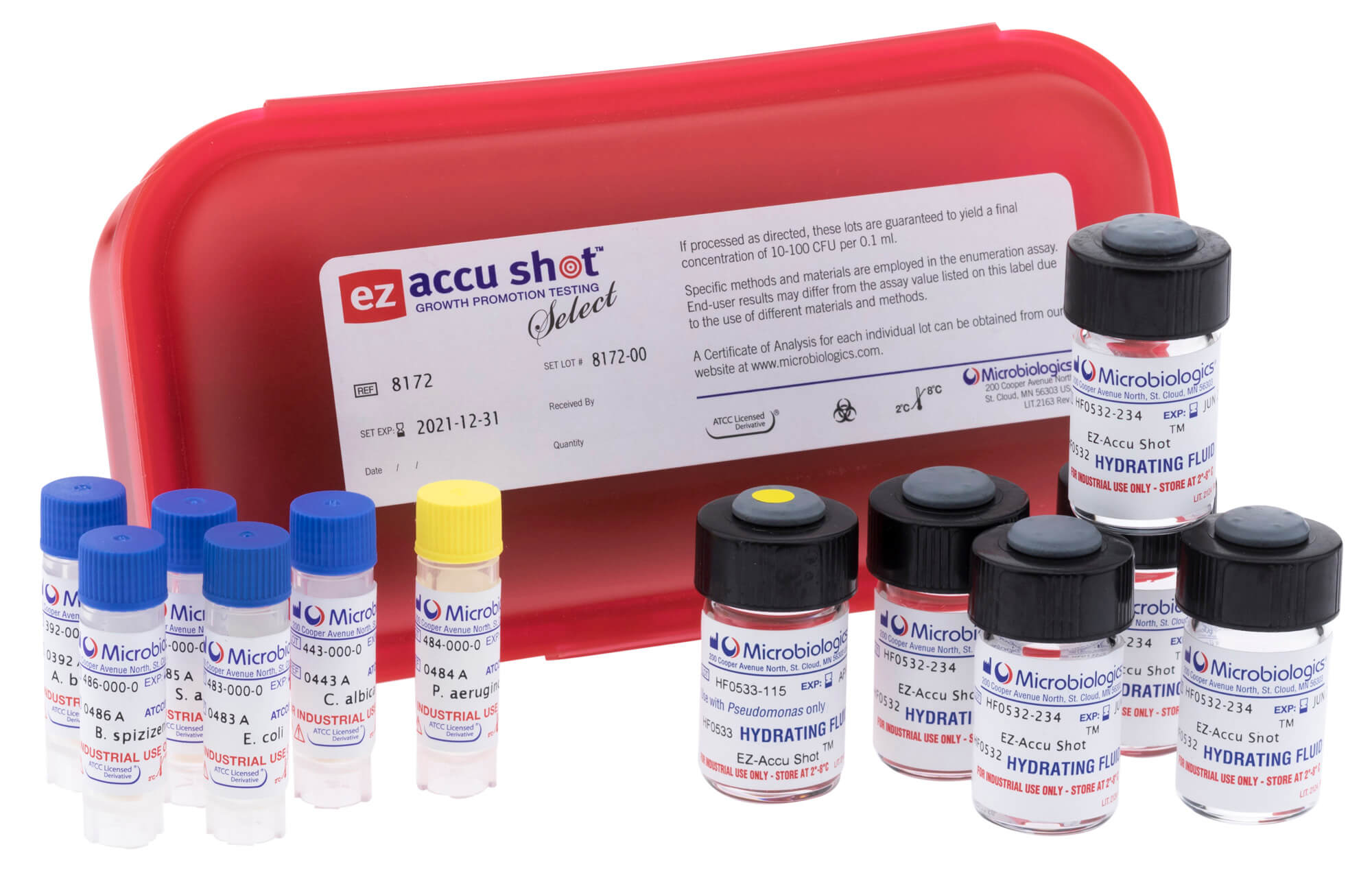 Ceppi microbici ATCC® derivati Microbiologics - Rigel Process and Lab